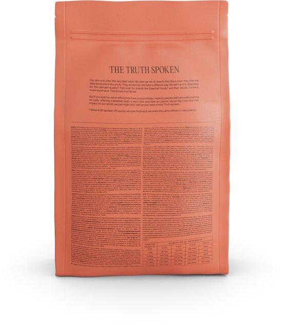 TRUTH Ons Groeiende recept voor PUPPIES 2.5kg - Hondenvoeding - Kalkoen ...
