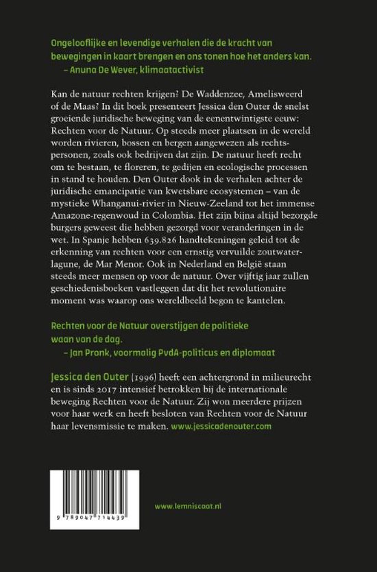 Rechten voor de Natuur, Jessica den Outer | 9789047714439 | Boeken | bol