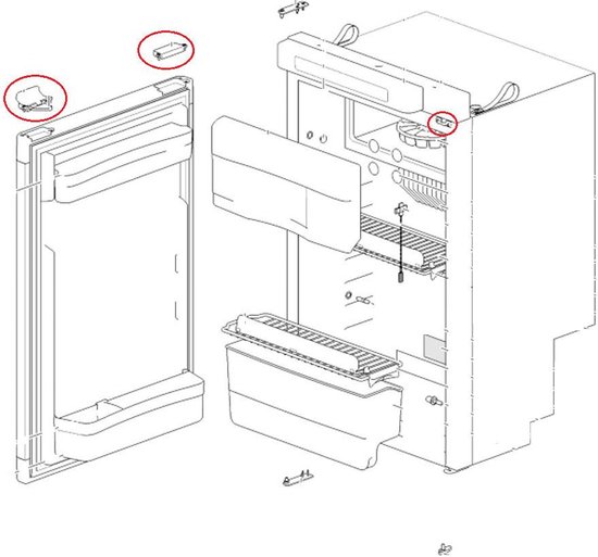 Thetford Koelkastsluiting N4*** | bol.com
