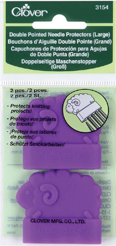 Clover Large Double Pointed Needle protectors | bol.com