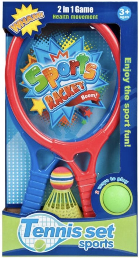 strandrackets-badminton-camping-strand-zomer | bol.com