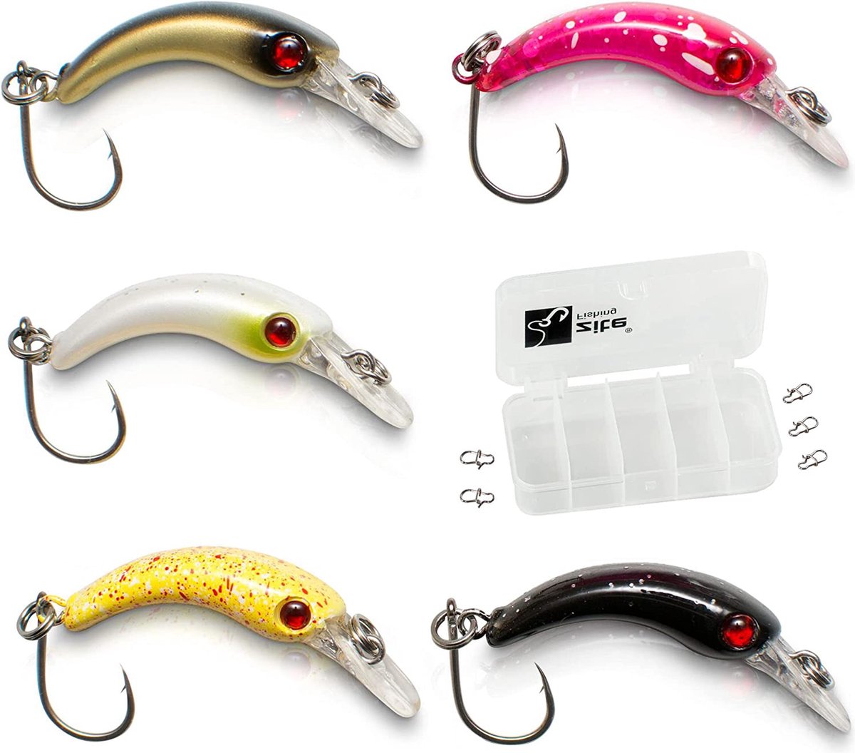 Kunst Aas Set - Roofvissen Pluggen Met Haak - Kunstaas | bol.com