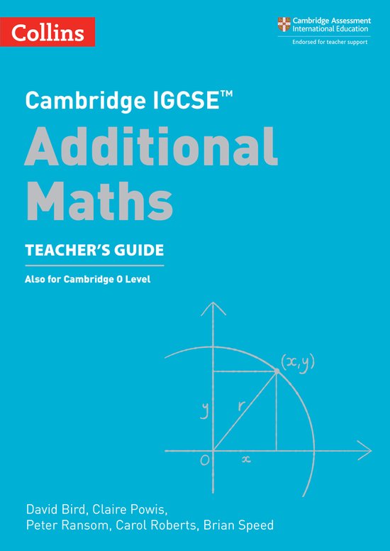 Collins Cambridge IGCSE™- Cambridge IGCSE™ Additional Maths Teacher’s Guide |... | bol