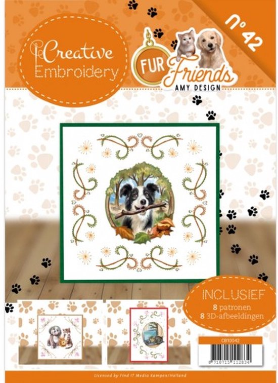Creative Embroidery 42 - Amy Design Fur Friends | bol