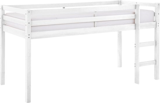 Alpi|Midsleeper 90x200 cm in White Pine | bol