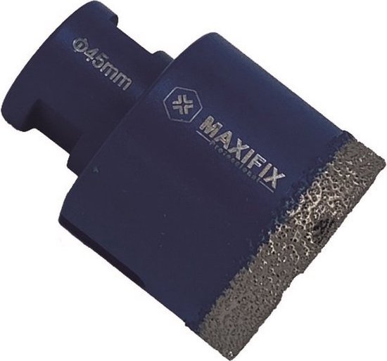 Maxifix Diamantboor - Tegelboor - Droog - M14 - Ø 45mm | bol.com