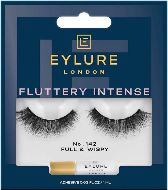 Fluttery Intense Lashes valse wimpers met lijm dubbel volume effect Nr ...