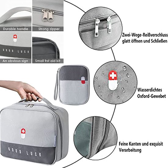Medicijnkastje – Medicijnbox – huisapotheekbox - opslag van medicijnen ...