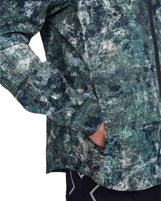 2XU Aero Jacket Hardloopjas Waterafstotend dankzij milieuvriendelijke ...