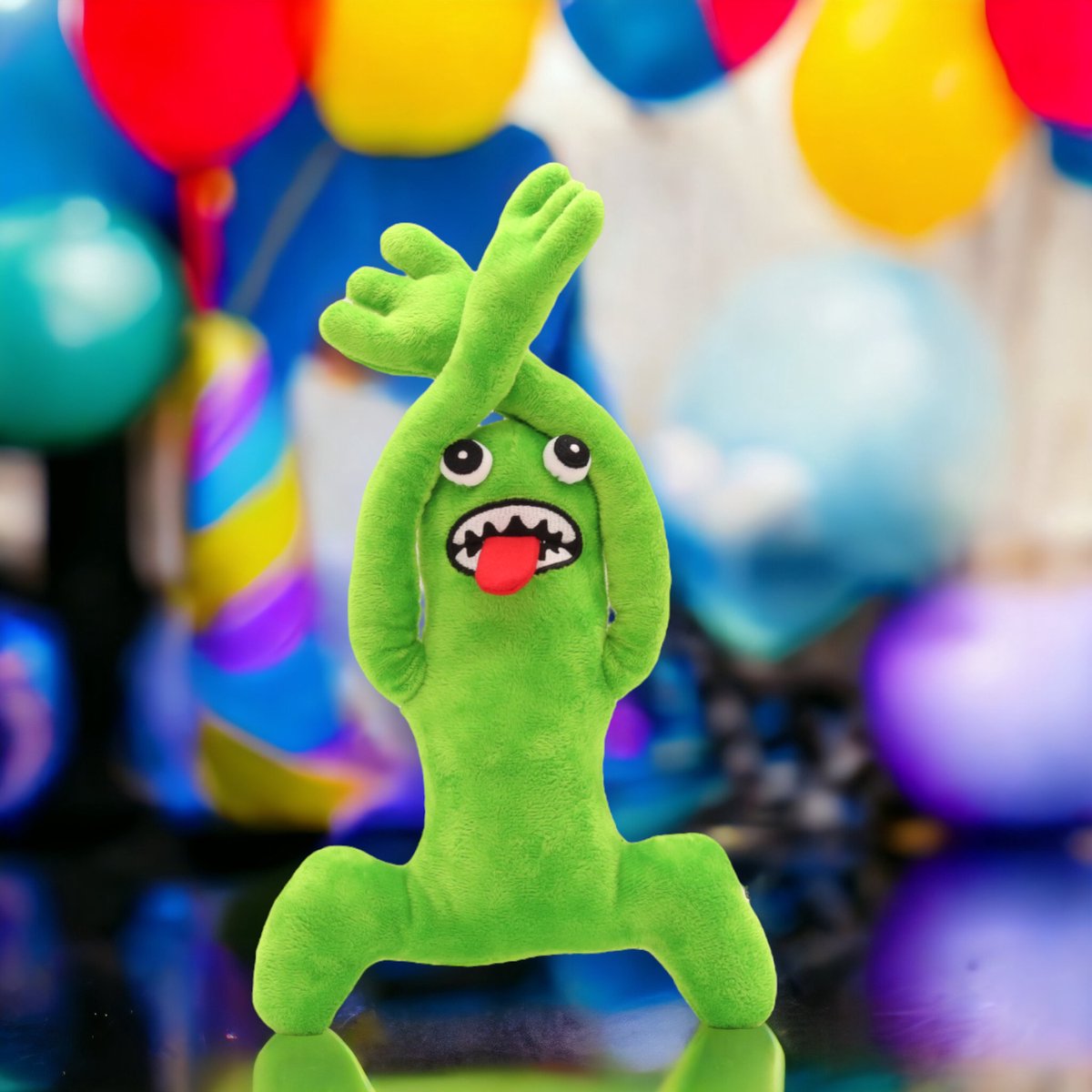 Klikkopers® - Groen Rainbow Friends - knuffels - Rainbow Friends ...