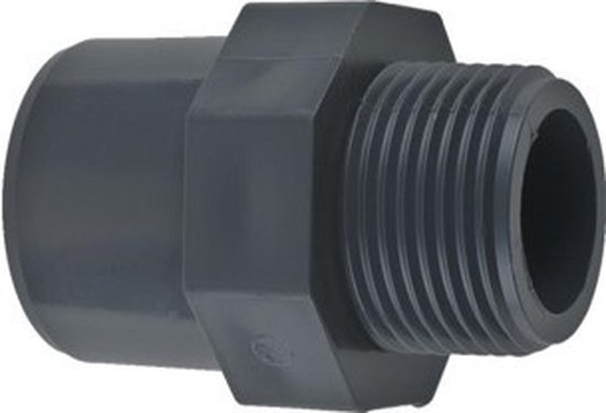 PVC puntstuk PN16 | spie x mof x buitendraad | 20 t/m 40 mm | 32 x 25 ...