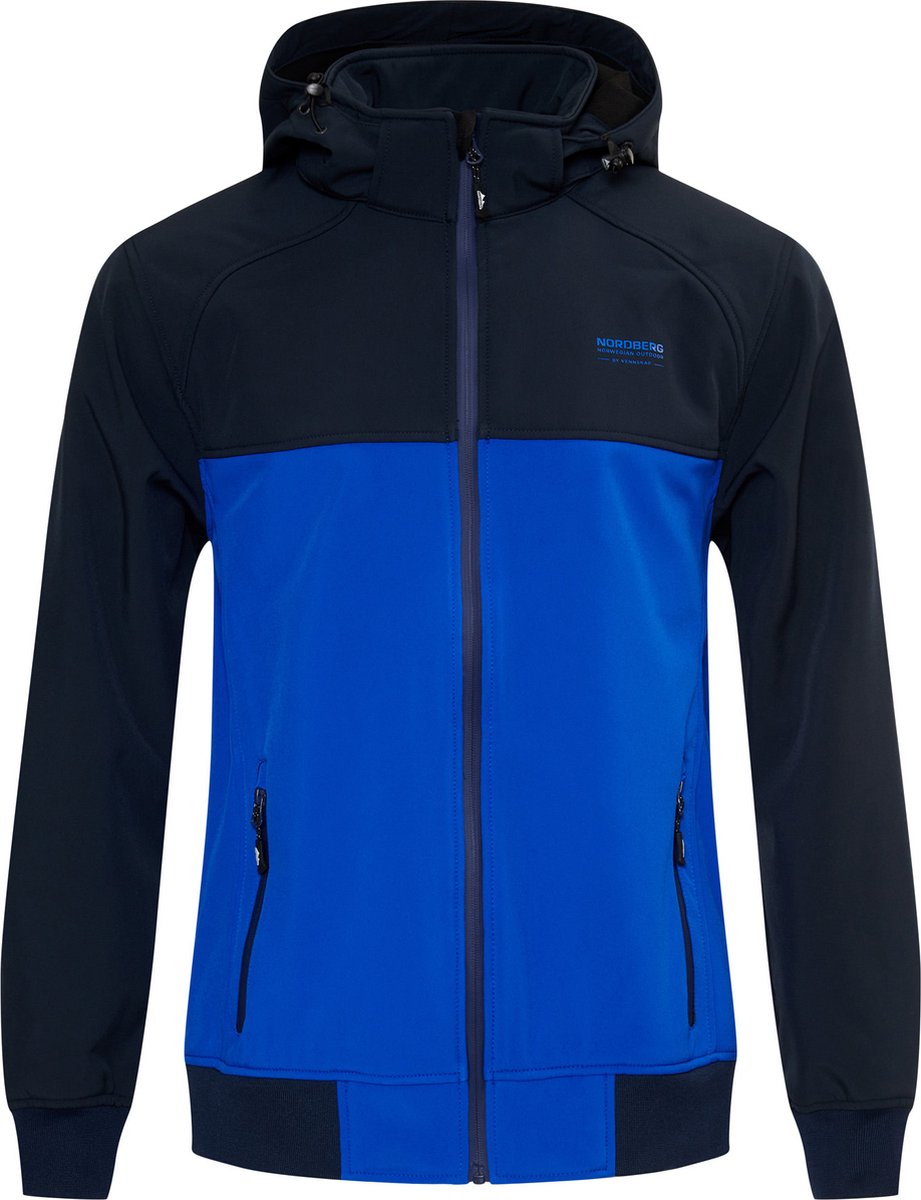 Nordberg Viking Softshell - Heren - Navy - Maat 4XL | bol