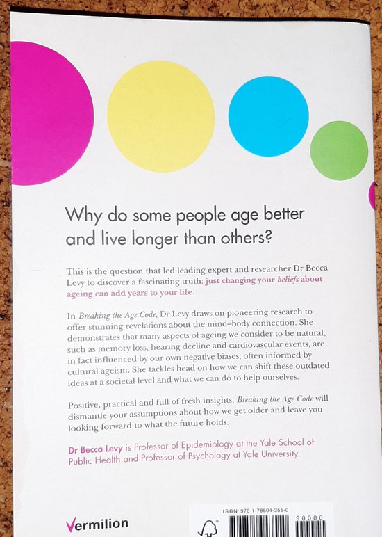 Breaking the Age Code, Becca Levy | 9781785043550 | Boeken | bol