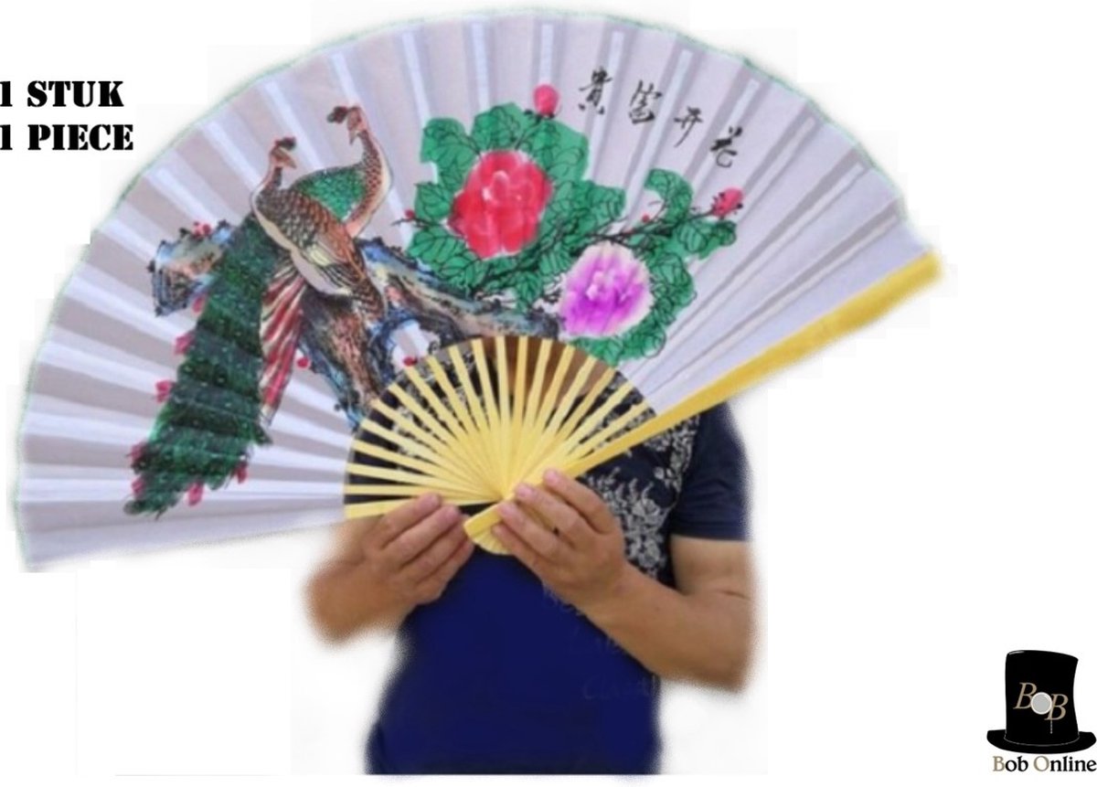 Bob Online ™ - 1 Stuk - Groot Model – Pauw- Chinese Waaier ...