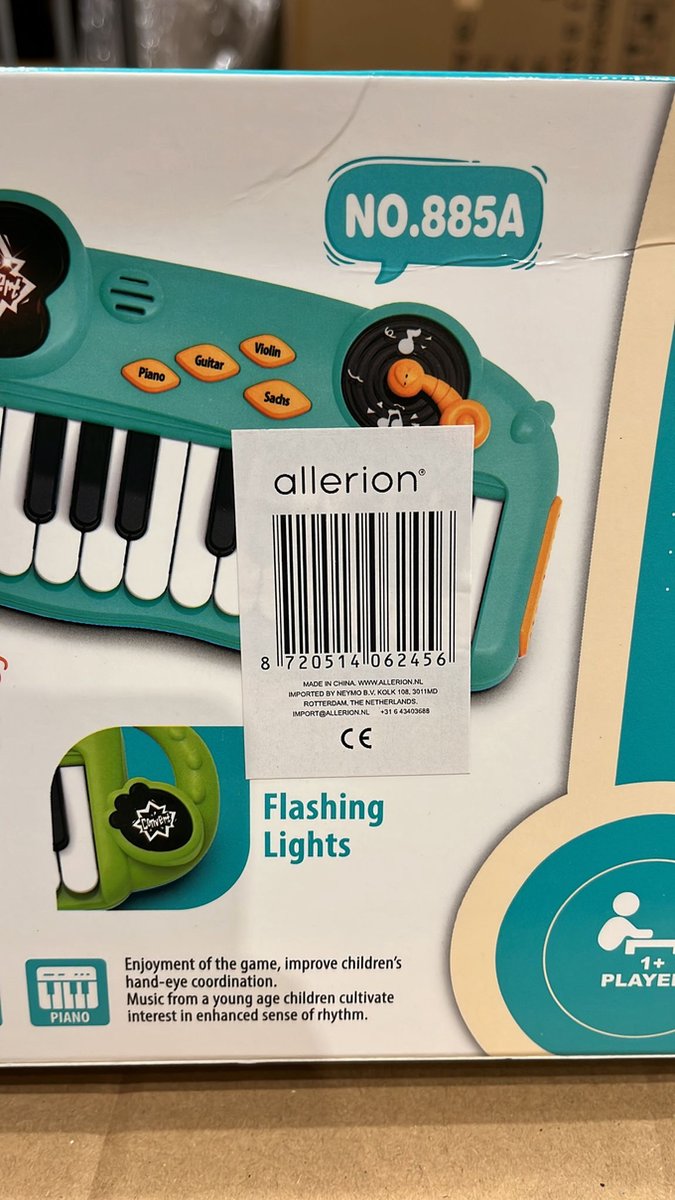 Allerion Dinosaurus Piano – Muziek Speelgoed Educatief – Peuters en ...