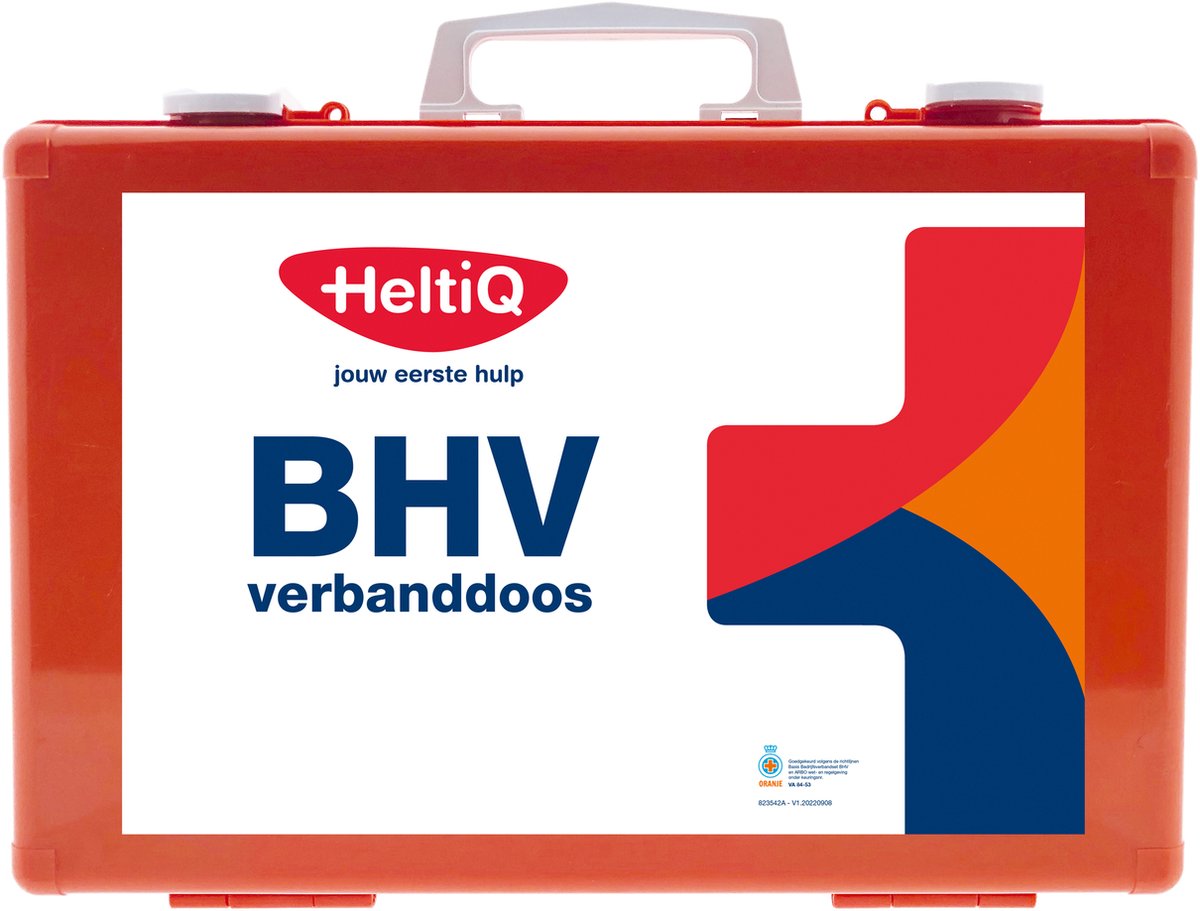 HeltiQ BHV Verbanddoos Modulair Oranje | bol.com