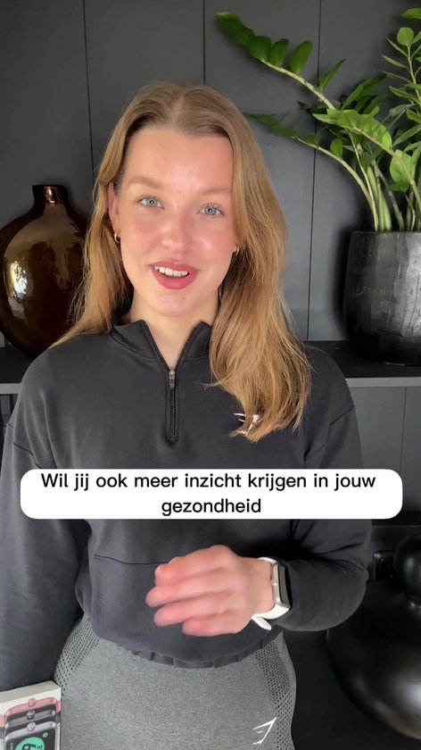 FITNOVA Smartwatch Dames & Heren - Horloge met stappenteller - Geschikt ...