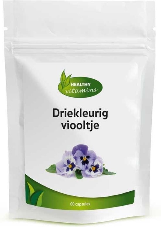 Driekleurig viooltje | 60 capsules | Viola tricolor | vitaminesperpost ...