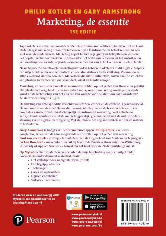 Marketing de essentie | 9789043040679 | Philip Kotler | Boeken | bol