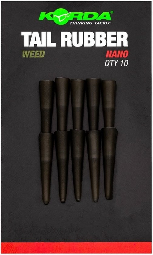 Korda Naked Tail Rubber Gravel/Clay | bol