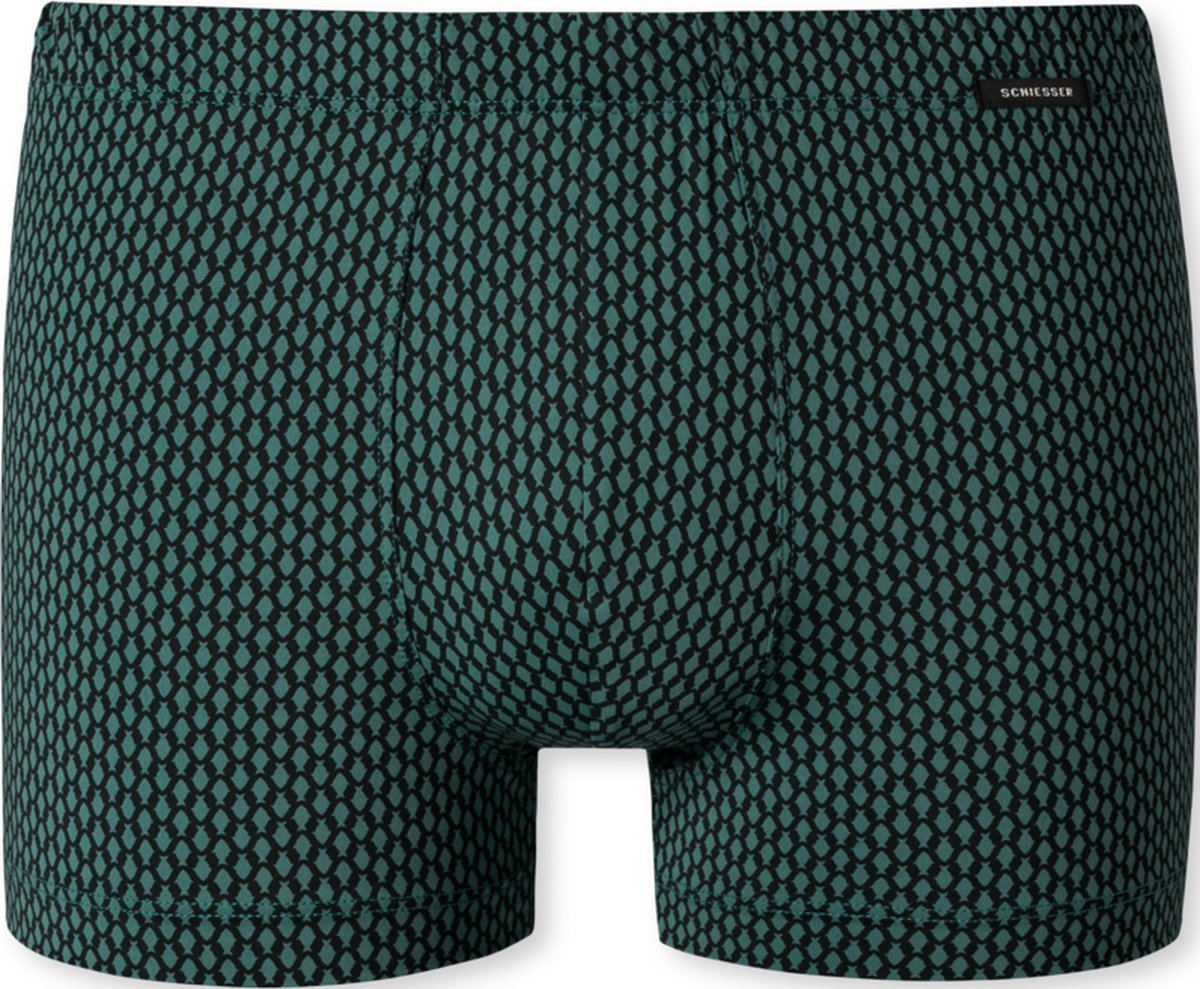 SCHIESSER Fashion Daywear boxer (1-pack) - heren short grafisch patroon ...