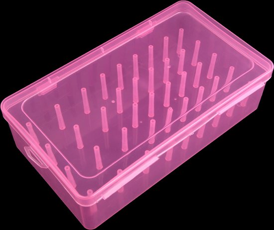 Deluqse Naaidoos Opbergbox - Roze - Naaidoos - Naaimand - Naaibox ...