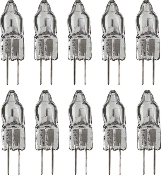 10 stuks Philips halogeenlamp G4 12V 14.3W helder dimbaar 225lm capsuleline | bol