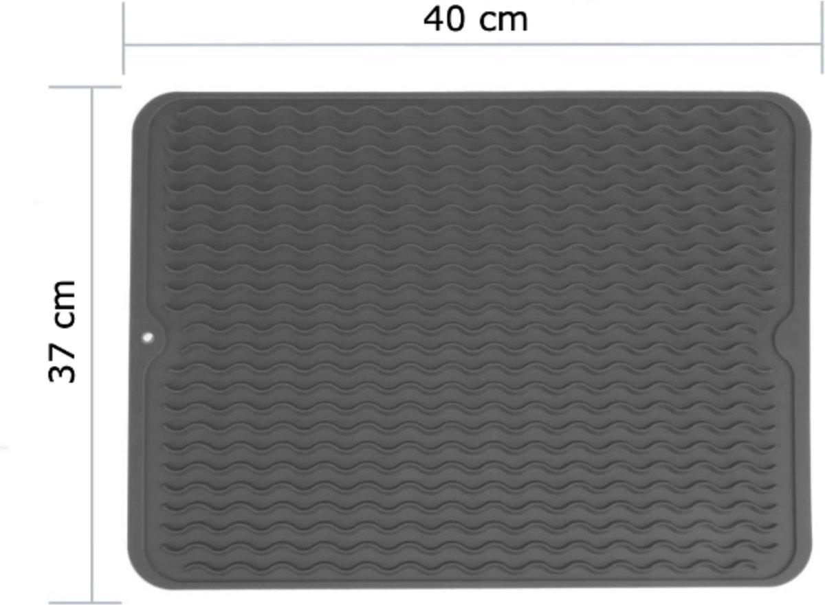 Afwas Droogmat - XXL - Afdruipmat - Barmat - Vaat Afwas mat ...
