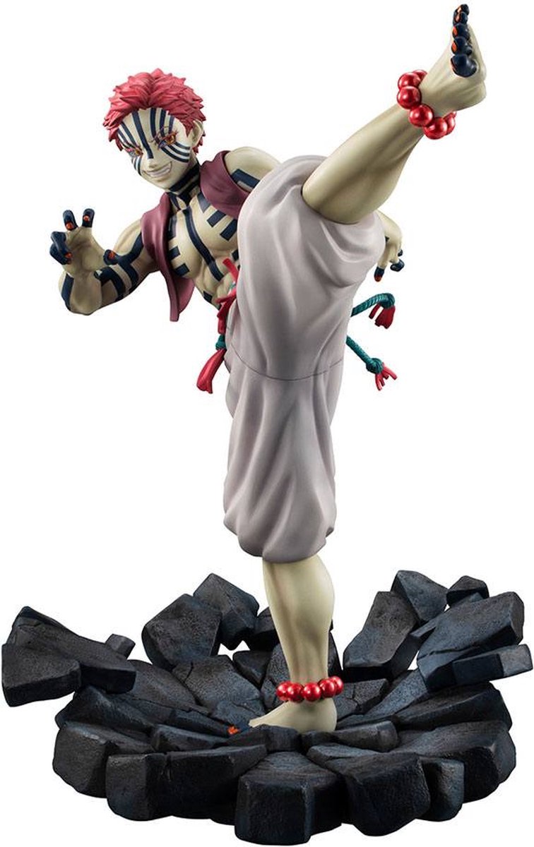 DEMON SLAYER - Upper Three Akaza - Statue GEM Series 18.5cm | bol.com