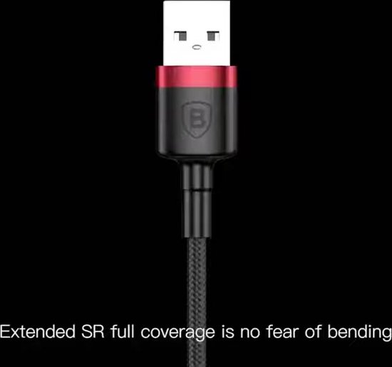 USB Cable Lightning 1 Meter Rood | bol