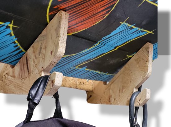 Kiteboard ophang rek - Kiteboard houder - Wandrek - Kiteboard rack ...