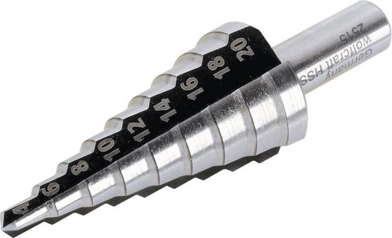 wolfcraft - Stappenboor - Trappenboor - Getrapte boor HSS - 2585000 ...