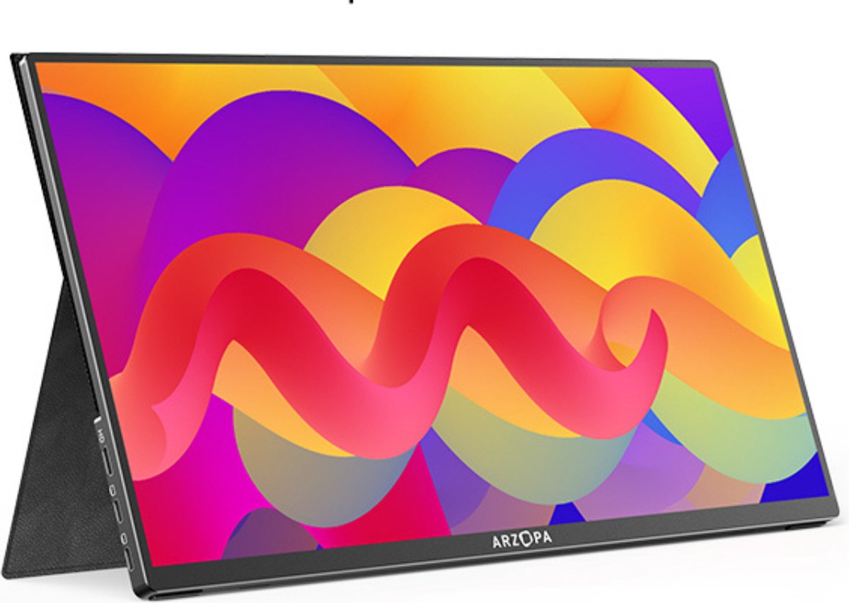 Arzopa Portable Monitor – Draagbare Monitor – 60Hz – Draagbaar Scherm ...