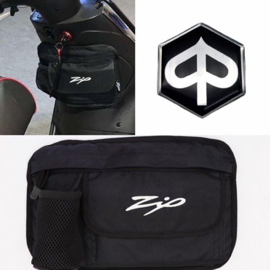 Piaggio Zip tas + piaggio logo - vespa - scootertas - scooter accessoires - Piaggio Zip | bol
