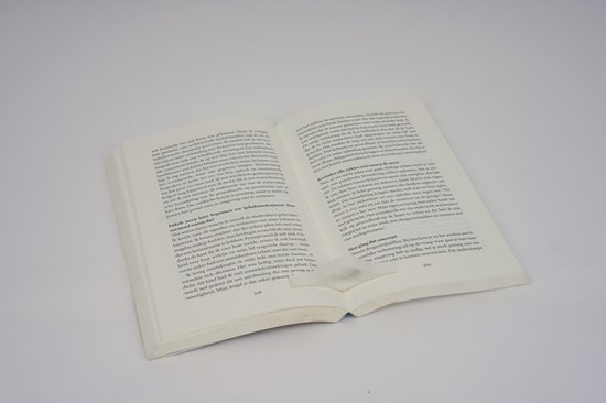 Duimlegger- wit - boek openhouder - leesring - boekring ...