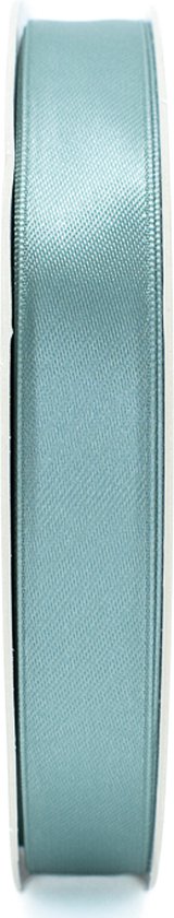 lichtblauw lint - blauw satijn cadeaulint - 50 meter x 15 mm ...