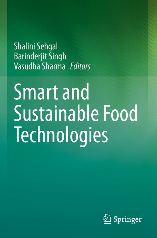 Smart and Sustainable Food Technologies | 9789811917486 | Boeken | bol.com