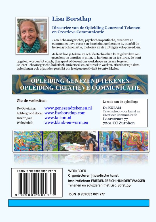Organische en filosofische kunst - werkboek - Lisa Borstlap, Lisa ...
