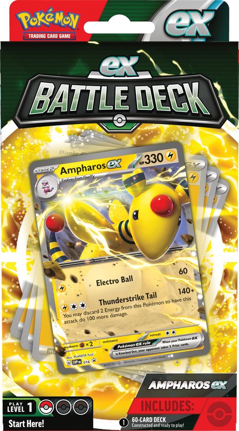 Pokémon ex Battle Deck Ampharos - trading card | Games | bol