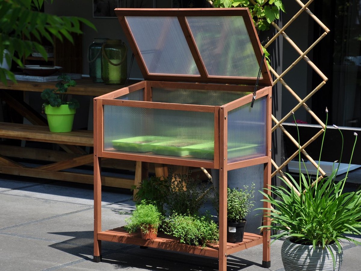 Royal Well Houten Broeikas Red Leaf | bol.com