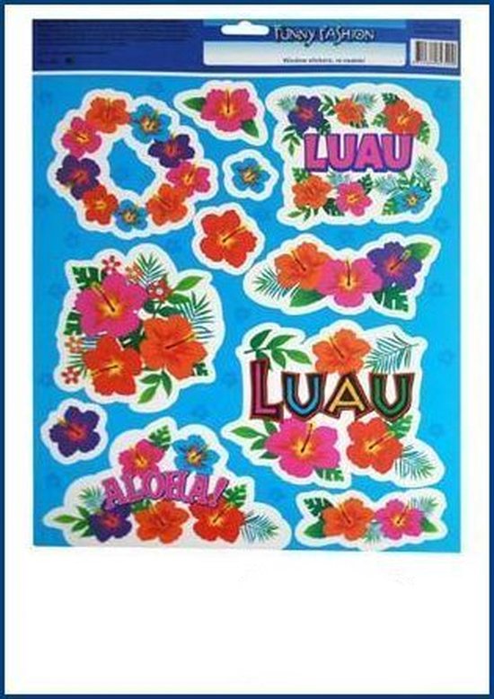 Raam sticker vel LUAU | bol