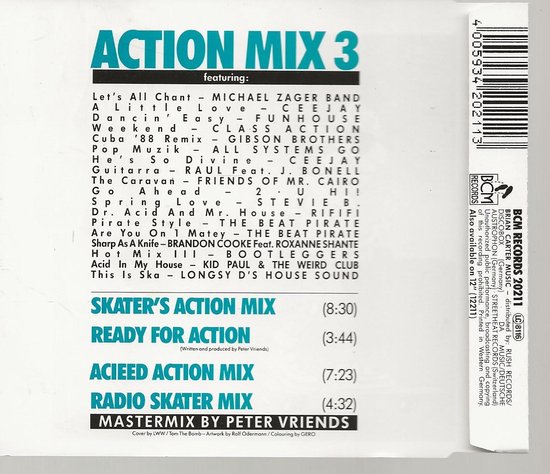 Action Mix 3, Various | Muziek | bol