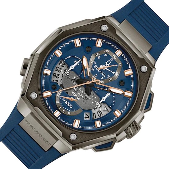 Bulova 98B357 Precisionist herenhorloge 45mm | bol