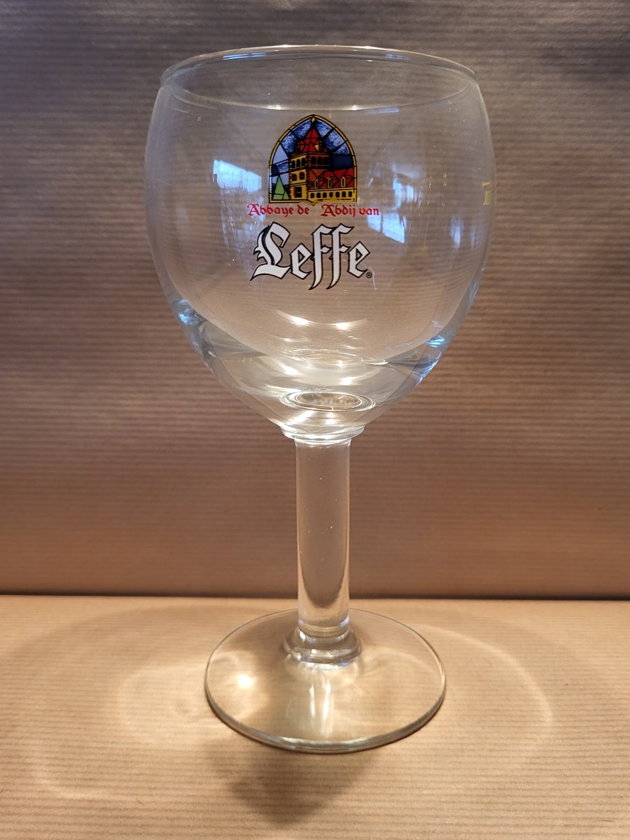 Bierglas Leffe, klein, 20 cl, klassieke voet set van 4 glazen (AA ...