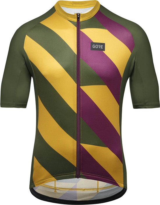 Gore Wear Signal Jersey Mens - Utility Green/Uniform Sand | bol.com