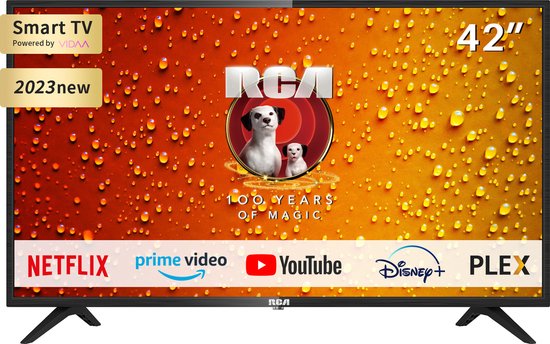 RCA iRV42H3 Smart TV 42 pouces (106 cm) Télévision avec Netflix, Prime Video, Rakuten... | bol.com