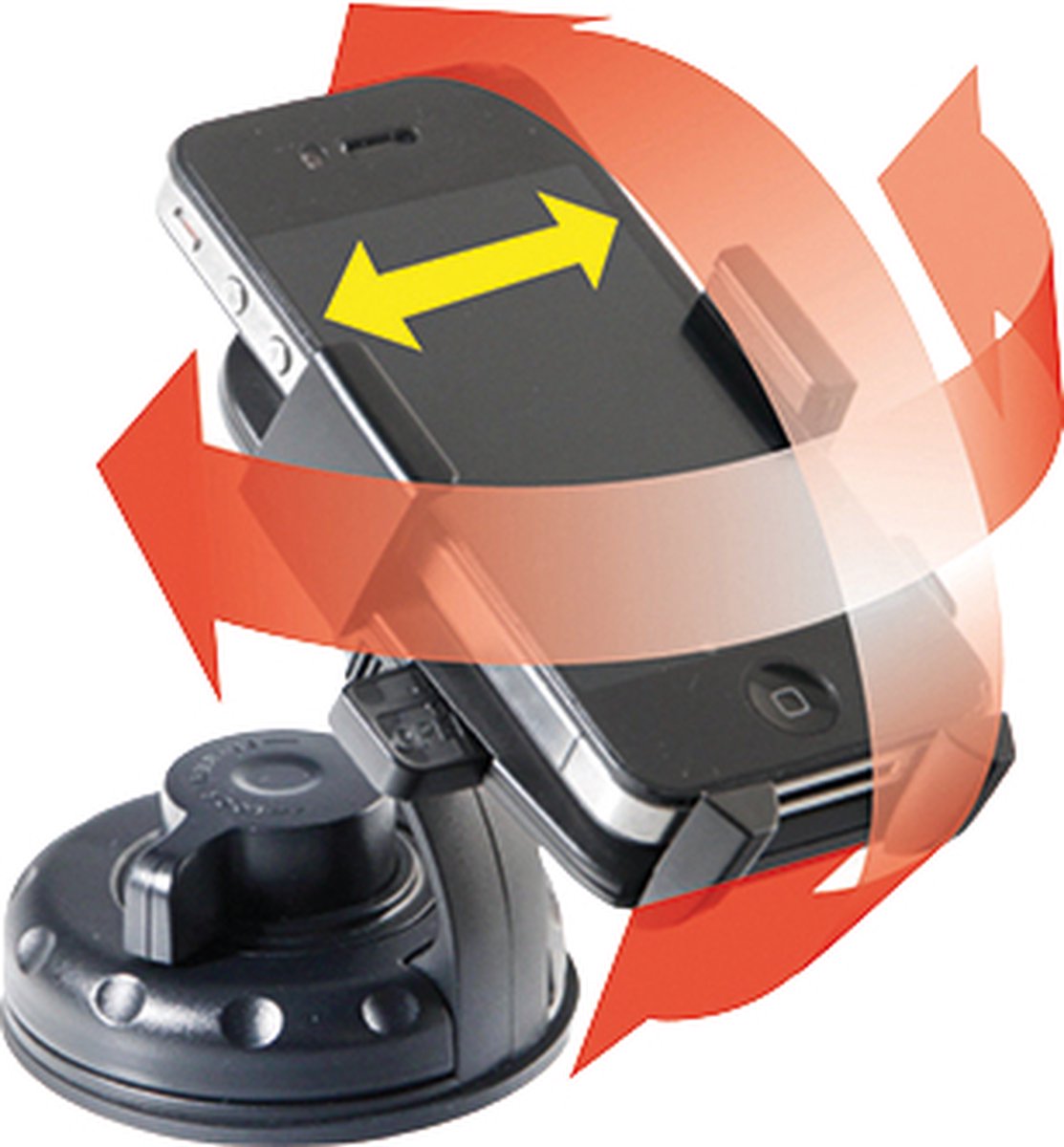 Telefoonhouder Easy Lock met zuignap | bol.com