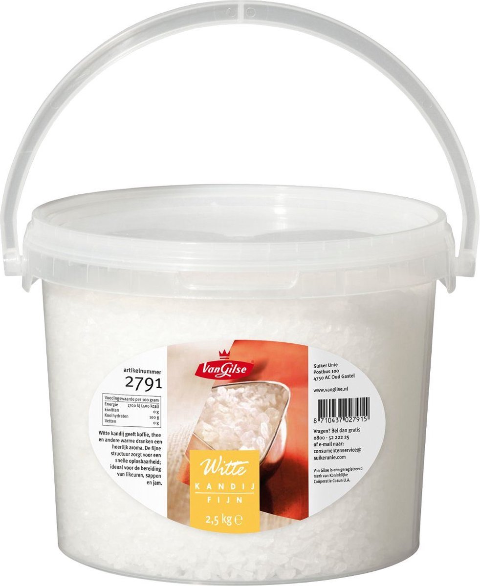 Van Gilse - Witte Kandij Fijn - 2,5kg | bol