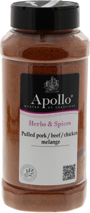 Apollo Pulled pork/ beef/ chicken melange - Bus 650 gram | bol