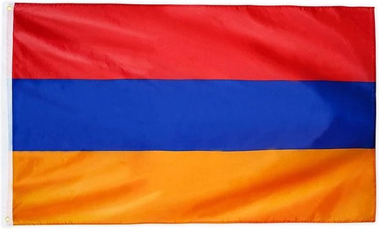 VlagDirect - Armeense vlag - Armenië vlag - 90 x 150 cm. | bol.com
